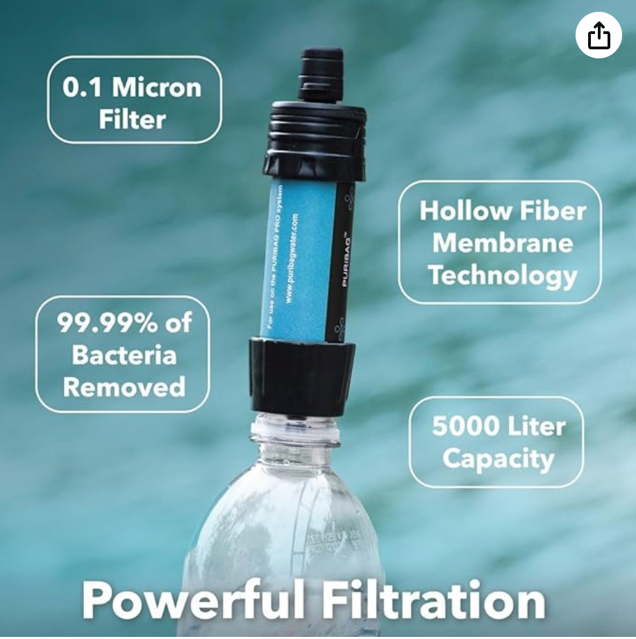 Puribag Micro - Mini membrane water filter – Puribag Water